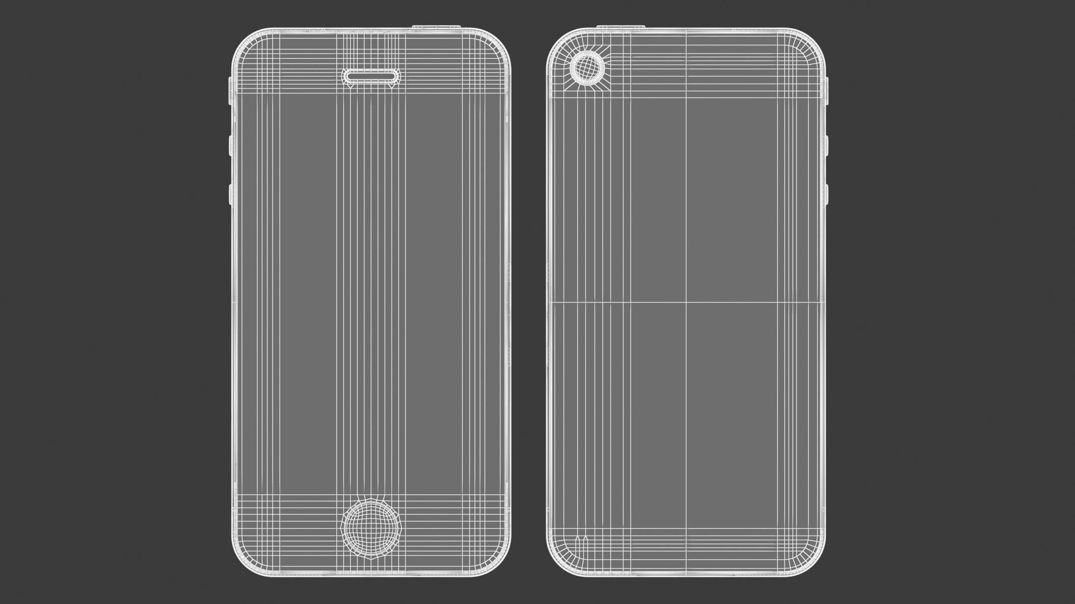 Apple iPhone 4S - 3D Model by frezzy