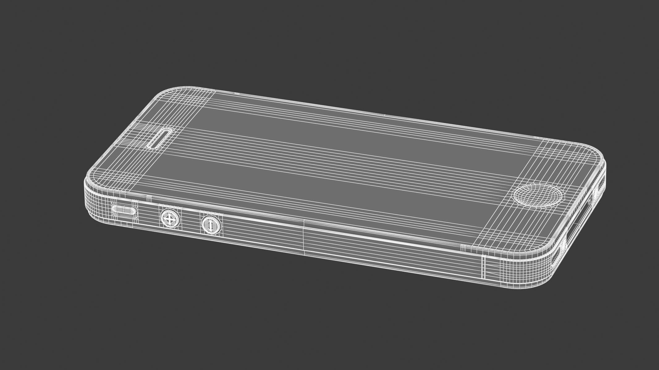 Apple iPhone 4S - 3D Model by frezzy