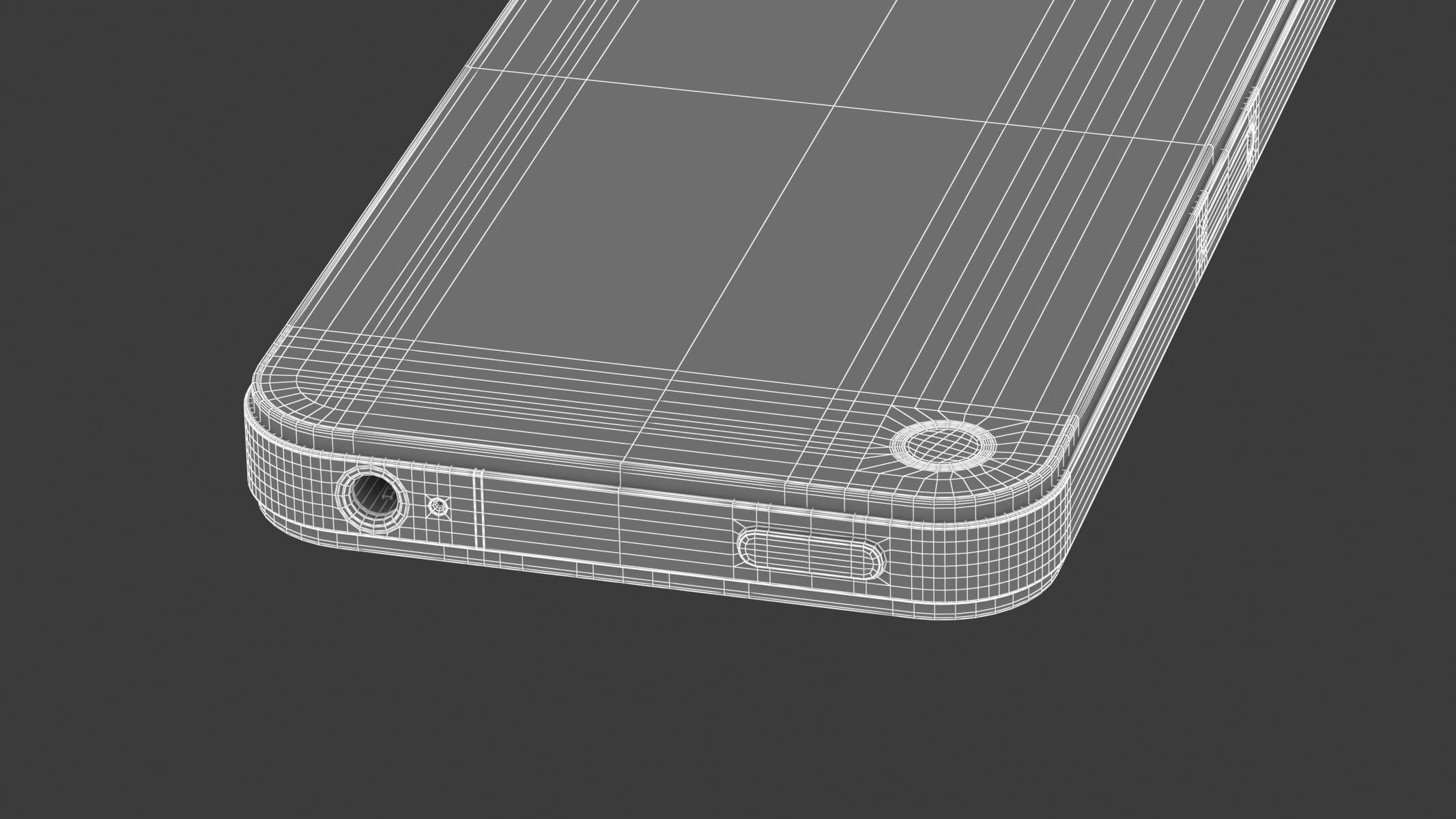 Apple iPhone 4S - 3D Model by frezzy
