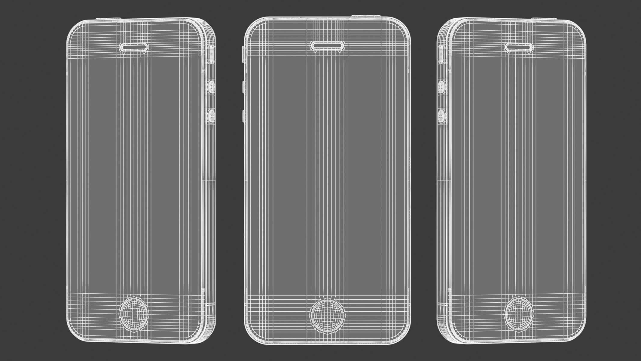 Apple iPhone 4S - 3D Model by frezzy