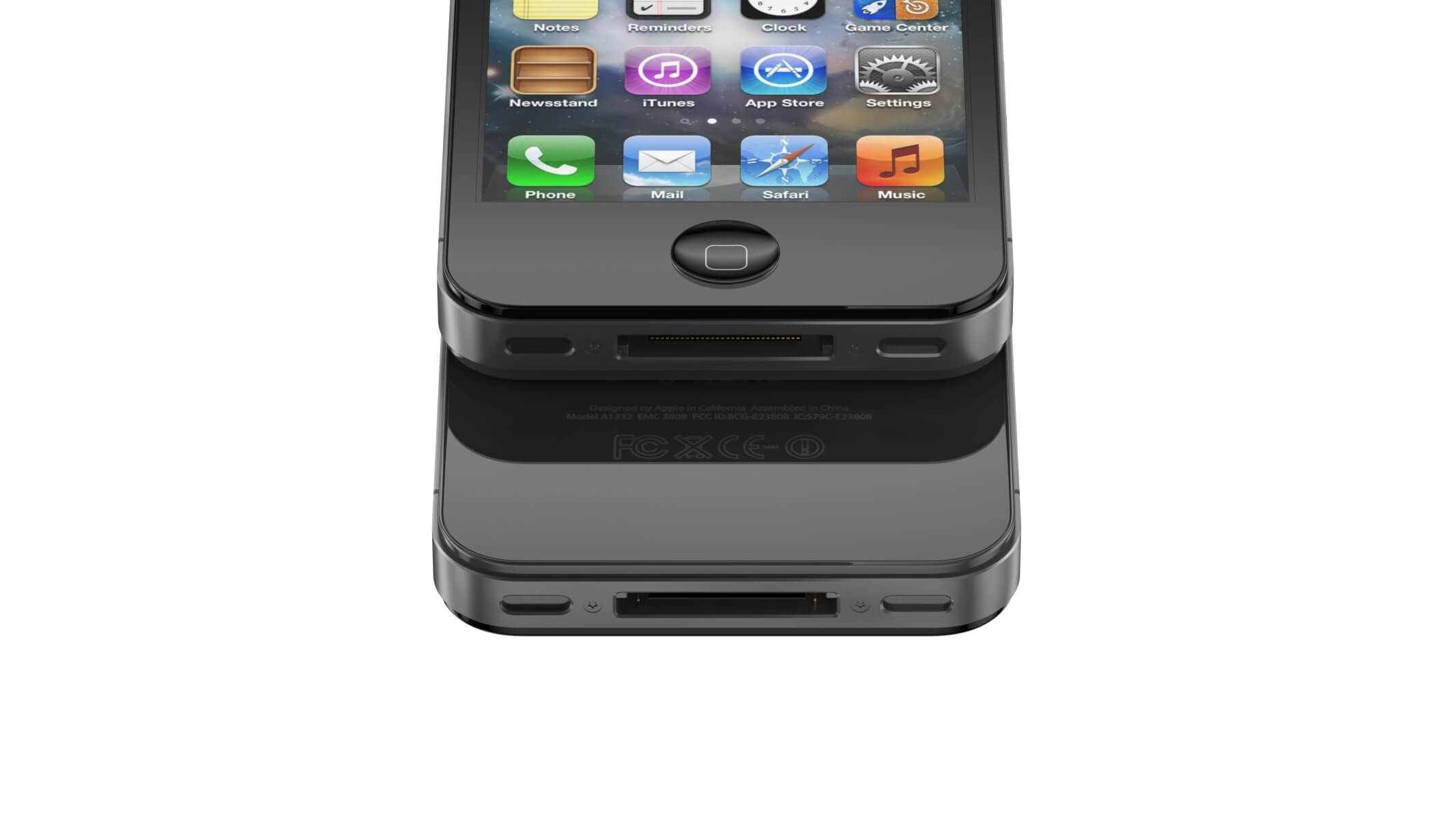 Apple iPhone 4S - 3D Model by frezzy