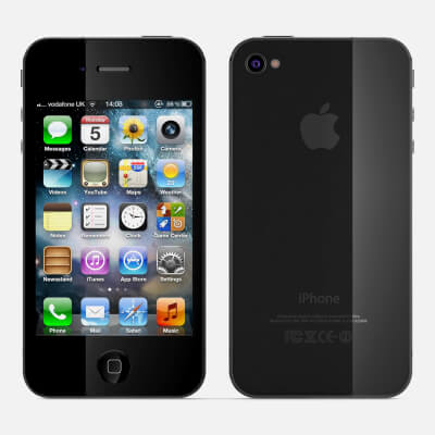 Apple iPhone 4S - 3D Model by frezzy