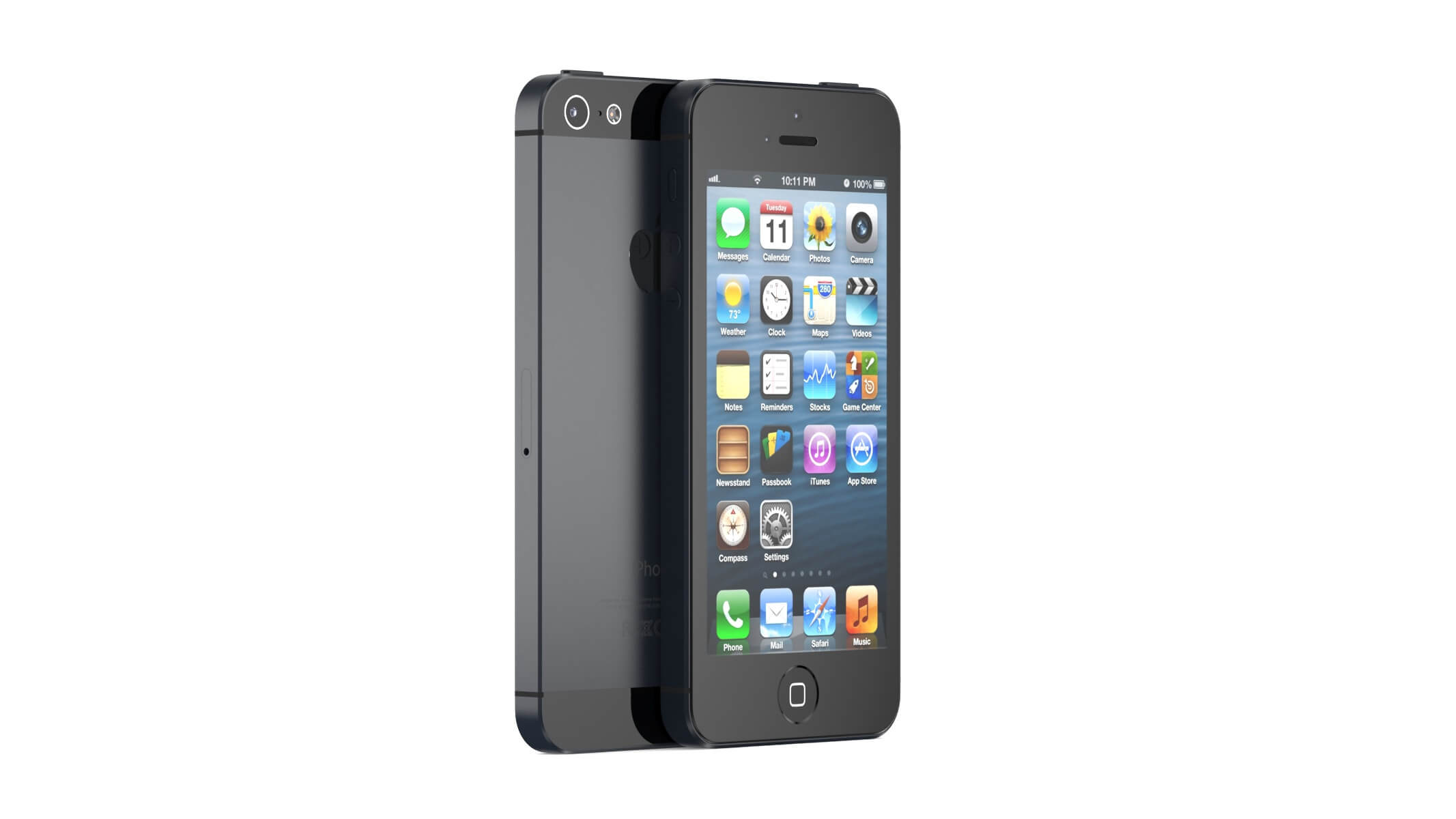 Apple iPhone 5 - 3D Model by frezzy