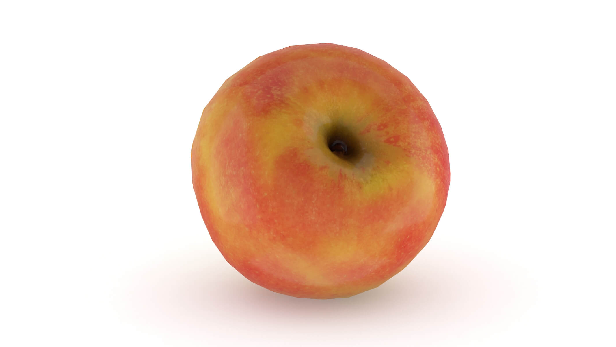 Apple Low Poly - 3D Model by frezzy