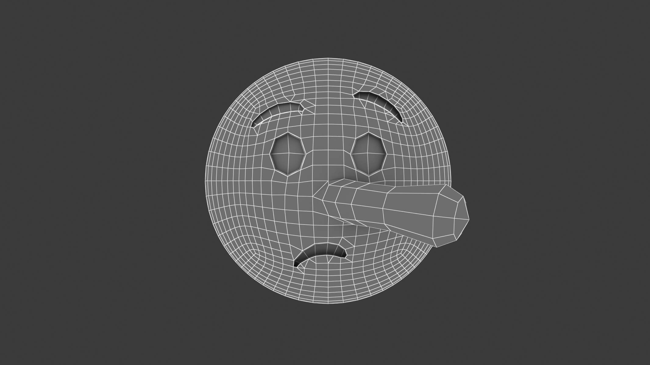 Lying Face - 3D Model by frezzy