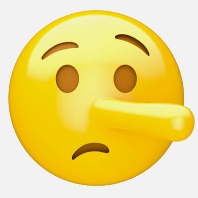 Lying Face - 3D Model by frezzy