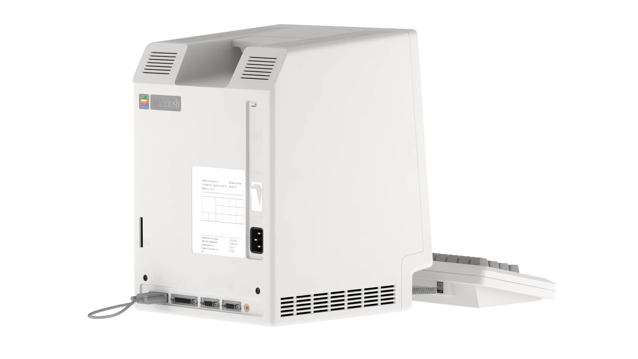 Apple Macintosh 128K - 3D Model by frezzy