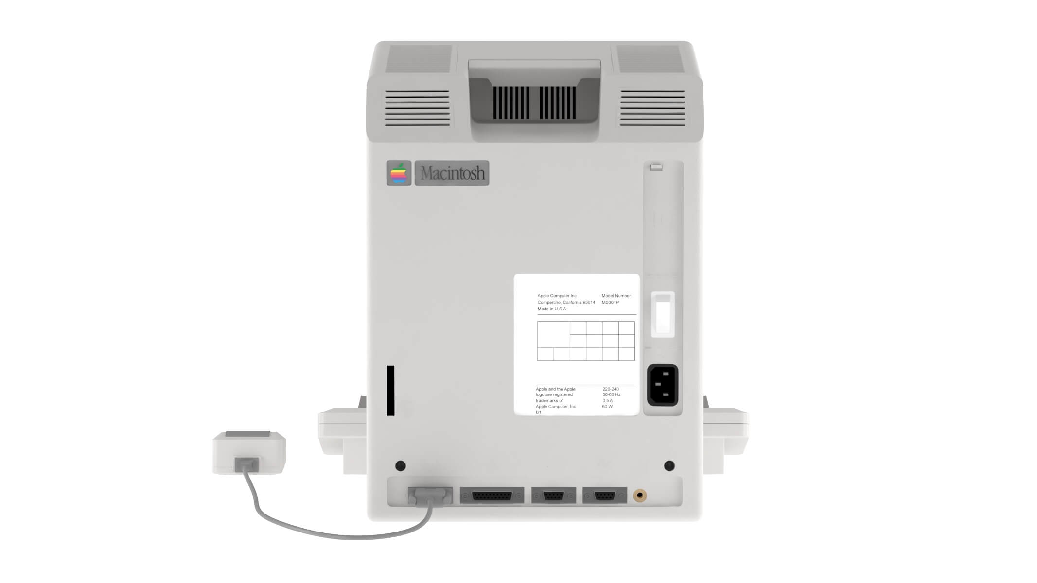 Apple Macintosh 128K - 3D Model by frezzy