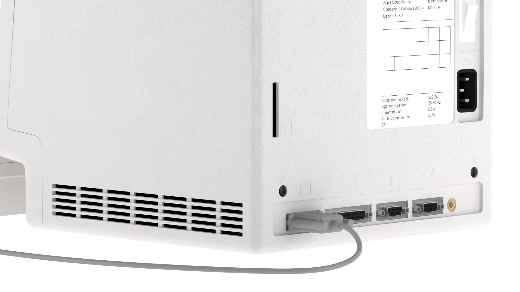 Apple Macintosh 128K - 3D Model by frezzy