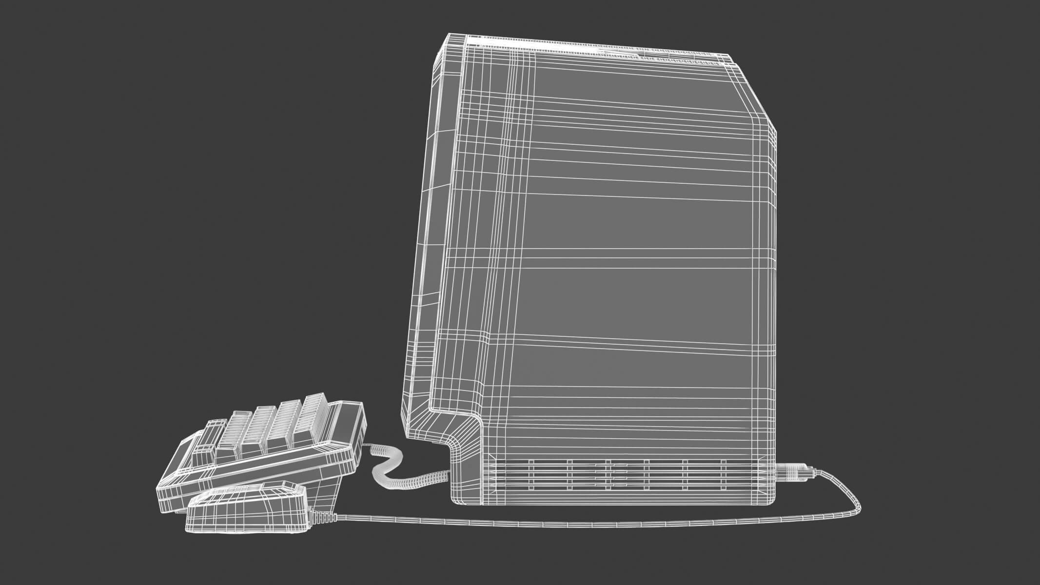 Apple Macintosh 128K - 3D Model by frezzy