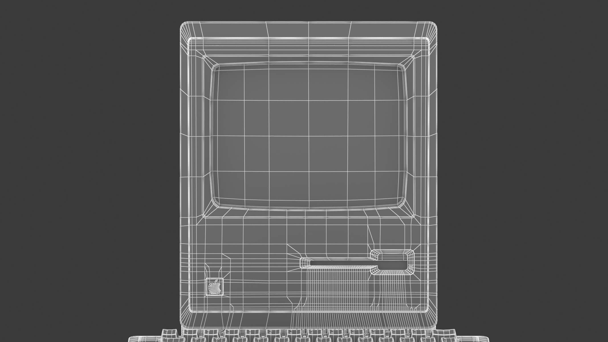 Apple Macintosh 128K - 3D Model by frezzy