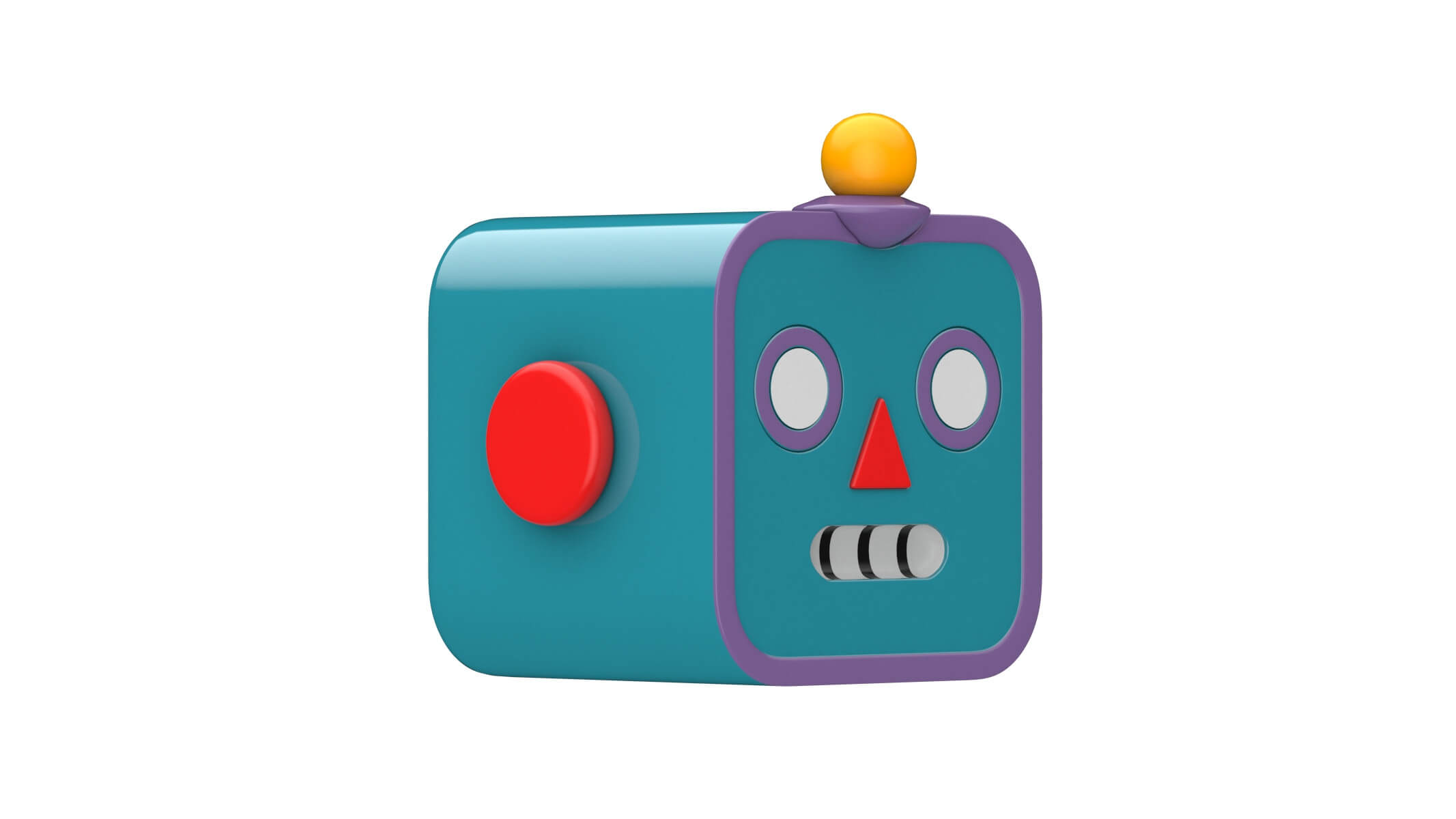Apple Robot - 3D Model by frezzy