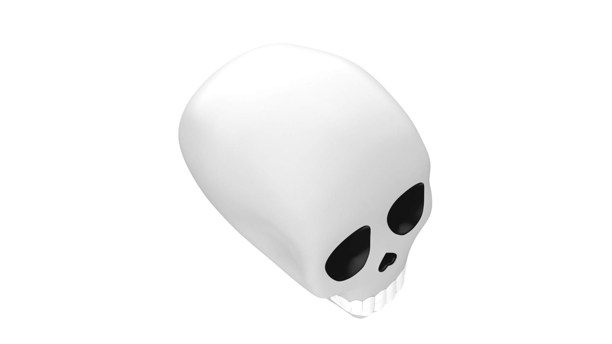 Apple Skull - 3D Model by frezzy