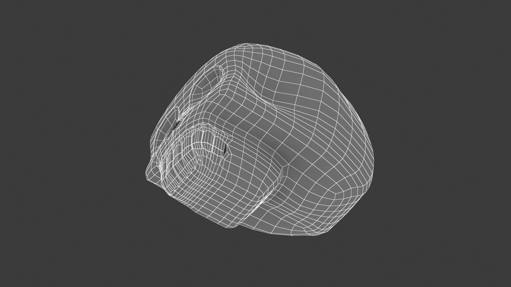 Apple Skull - 3D Model by frezzy