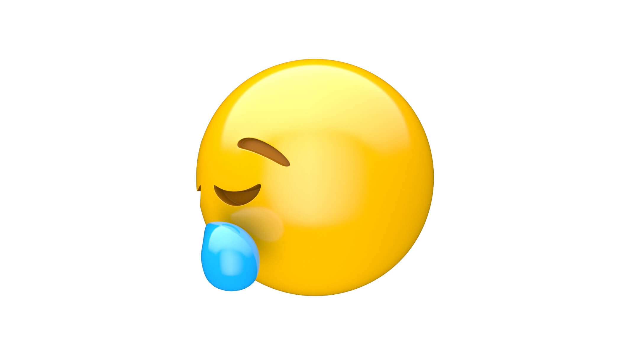 Sleepy Face - 3D Model by frezzy