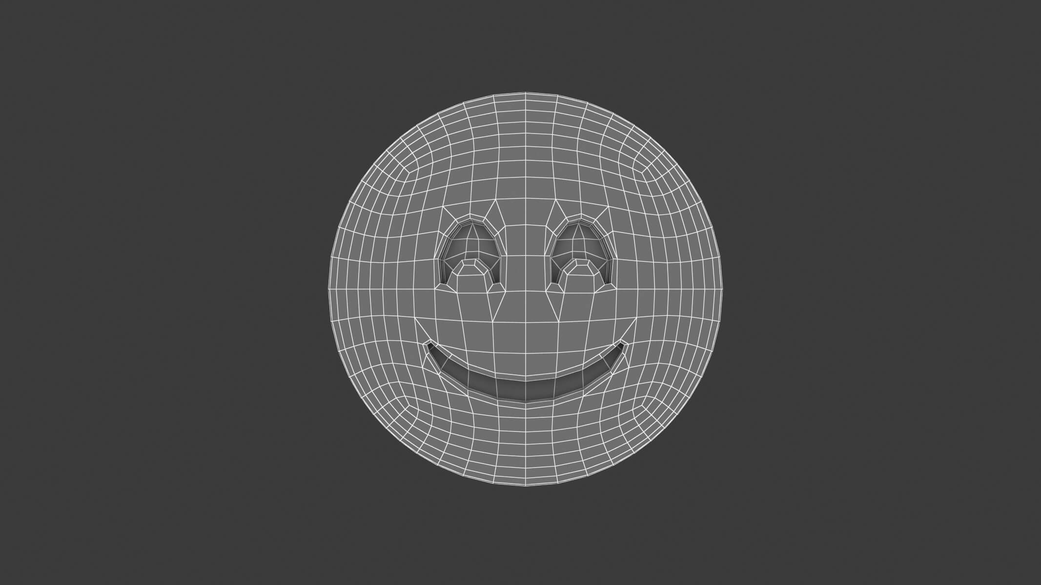Smiling Face With Smiling Eyes - 3D Model by frezzy