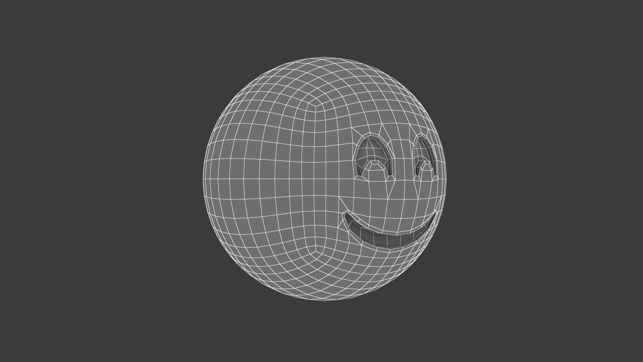 Smiling Face With Smiling Eyes - 3D Model by frezzy