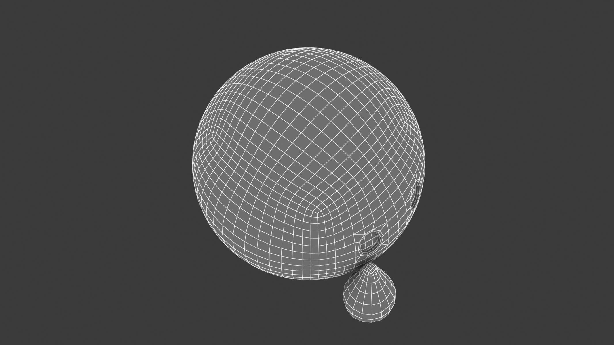 Smiling Face With Tear - 3D Model by frezzy