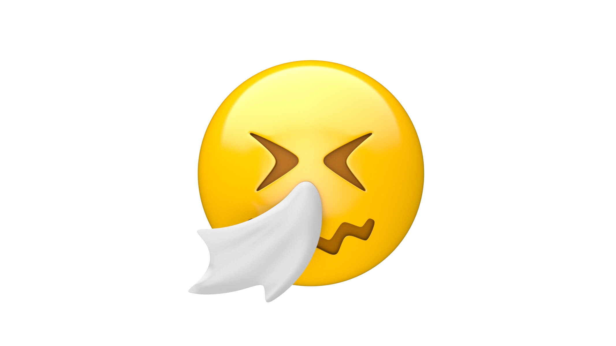 Sneezing Face - 3D Model by frezzy