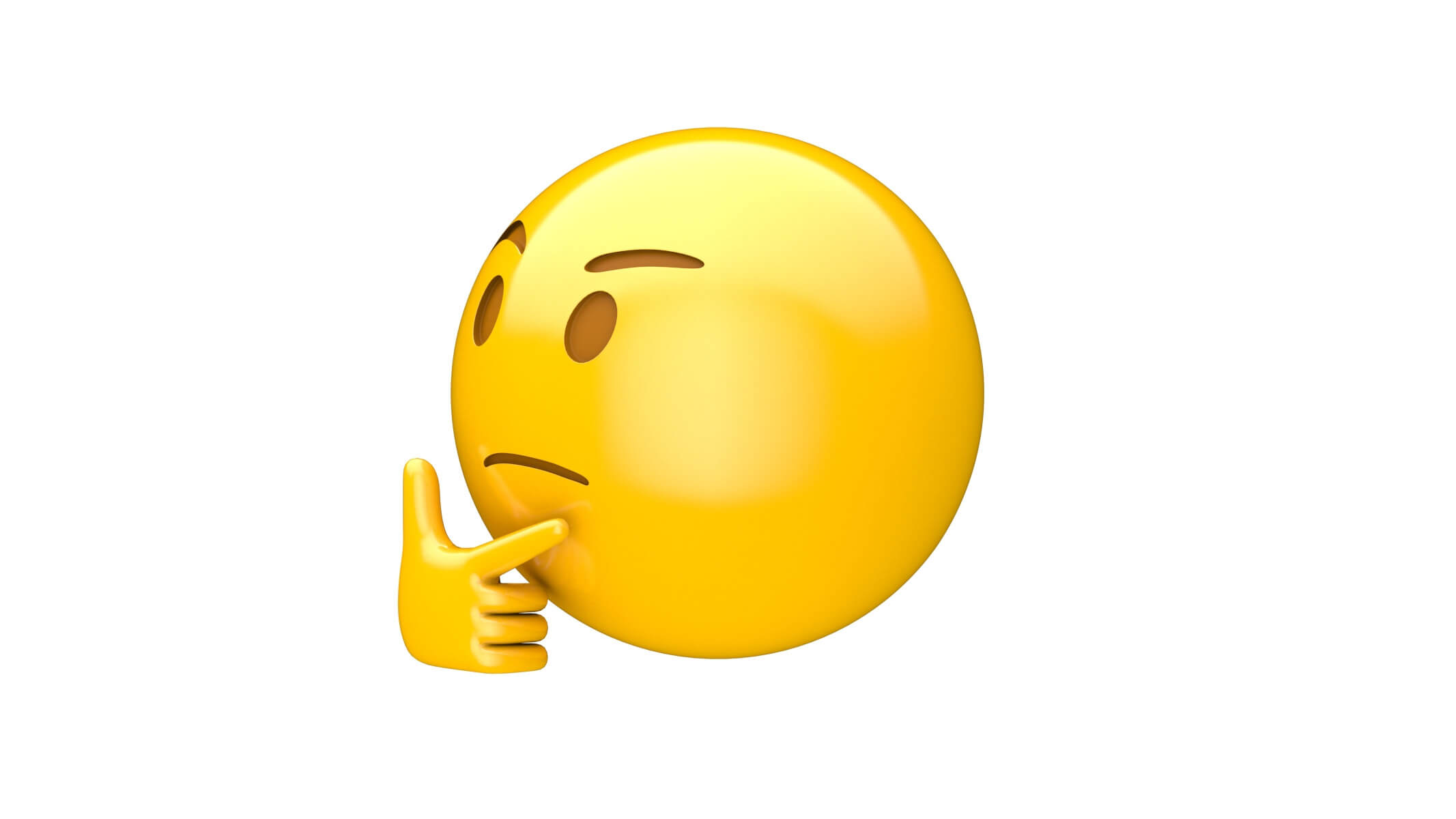 Thinking Face - 3D Model by frezzy