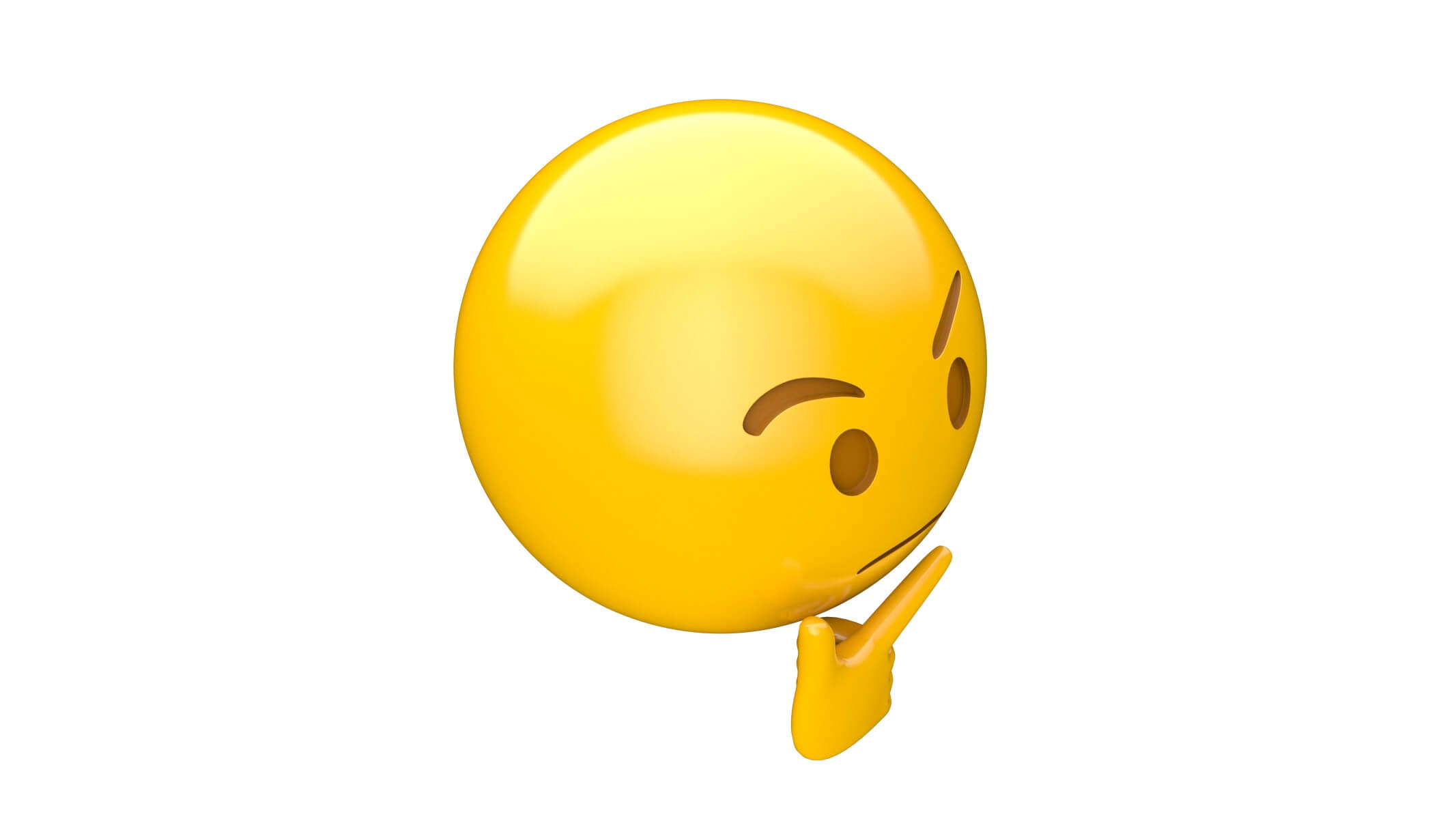 Thinking Face - 3D Model by frezzy