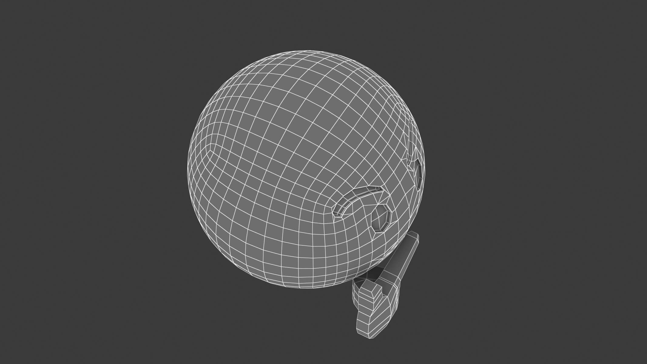 Thinking Face - 3D Model by frezzy