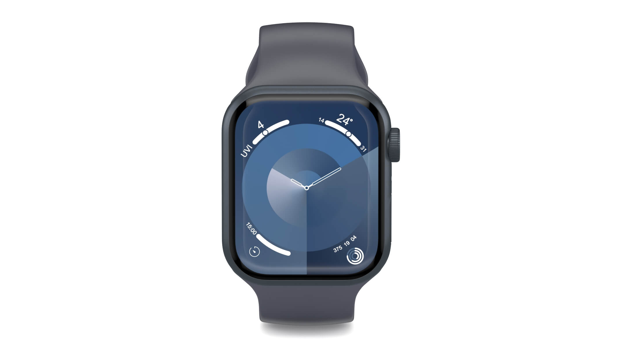 Apple Watch Series 9 Aluminum Midnight - 3D Model by frezzy