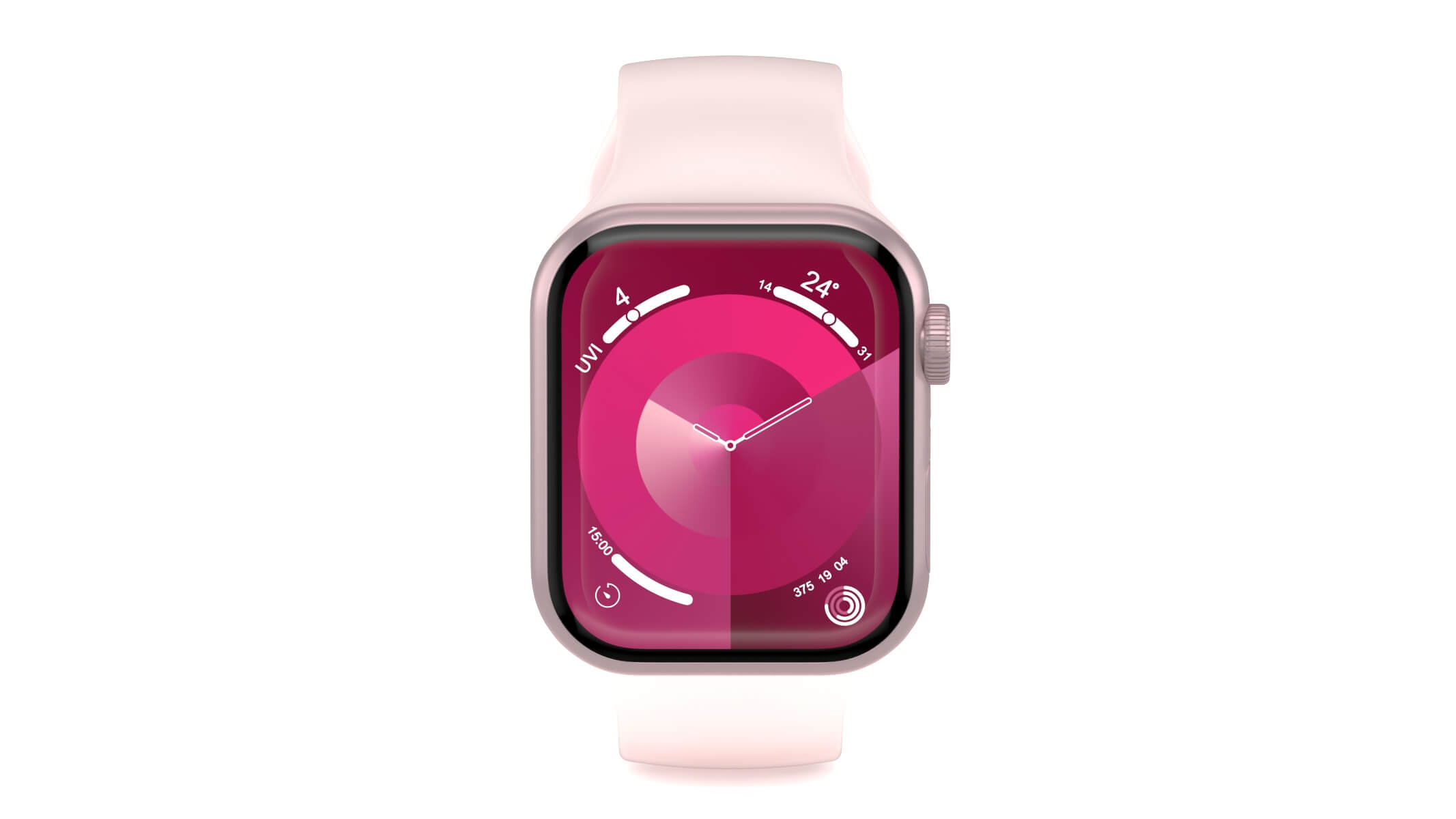 Apple Watch Series 9 Aluminum Pink - 3D Model by frezzy