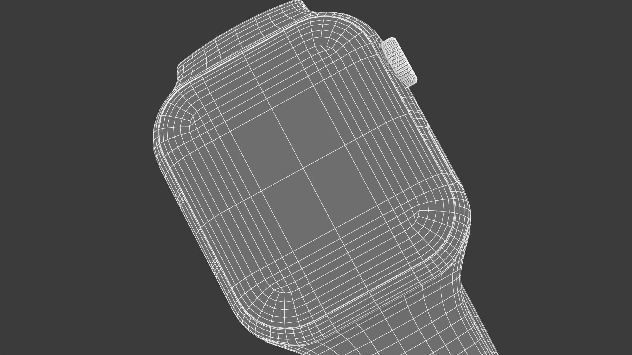 Apple Watch Series 9 Aluminum Silver - 3D Model by frezzy