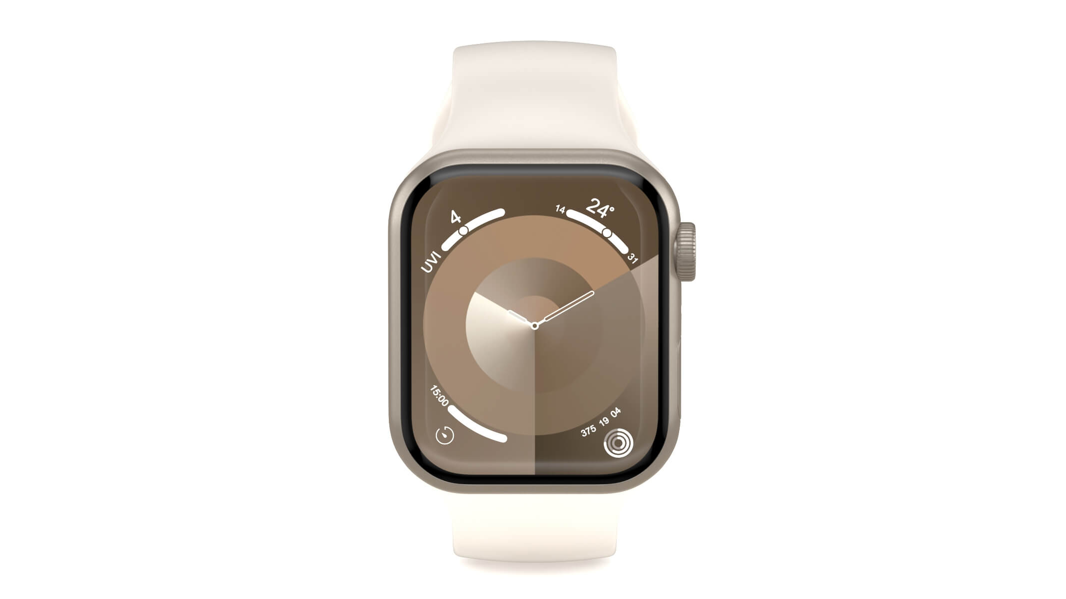 Apple Watch Series 9 Aluminum Starlight - 3D Model by frezzy