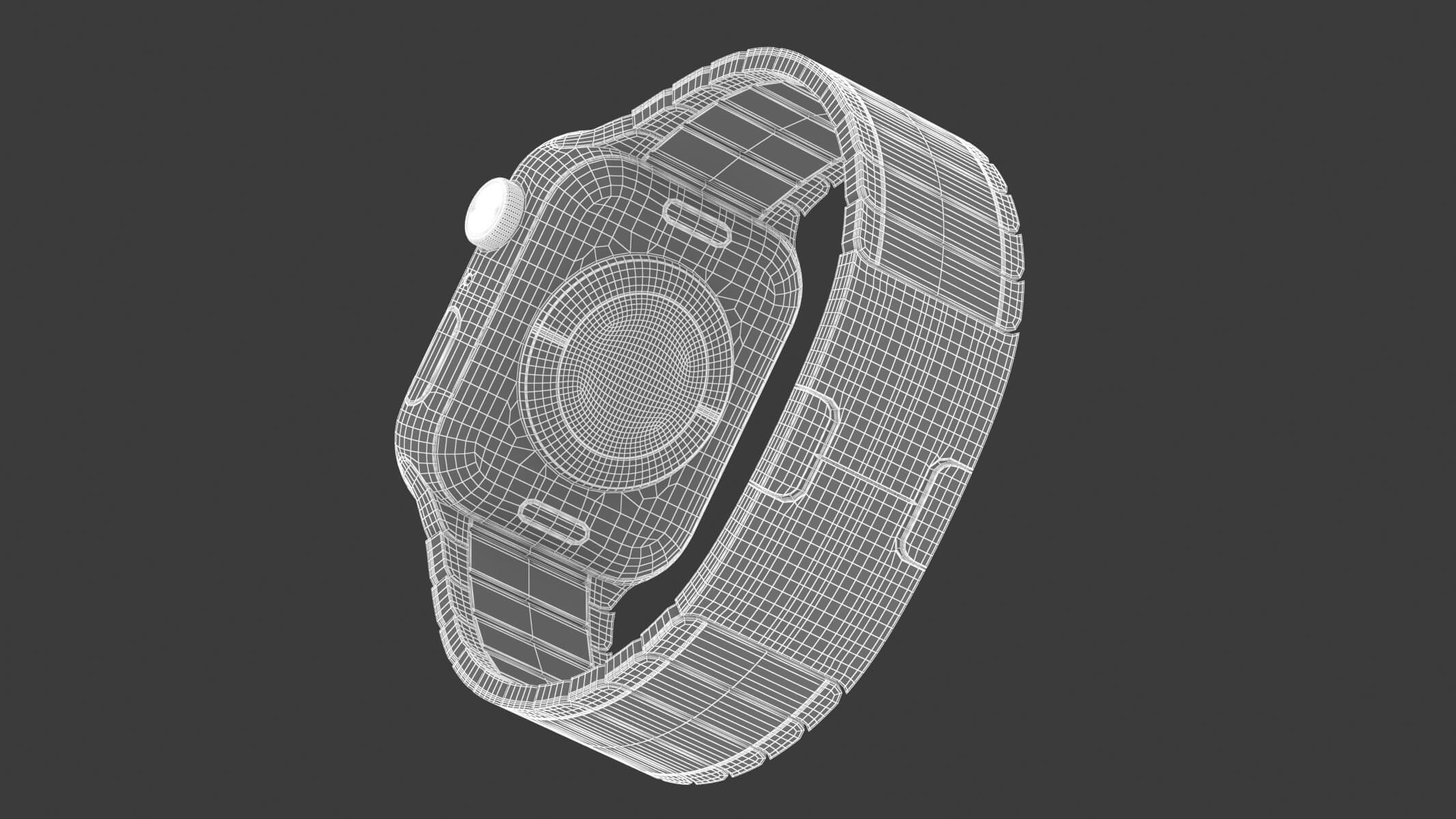 Apple Watch Series 9 Black - 3D Model by frezzy