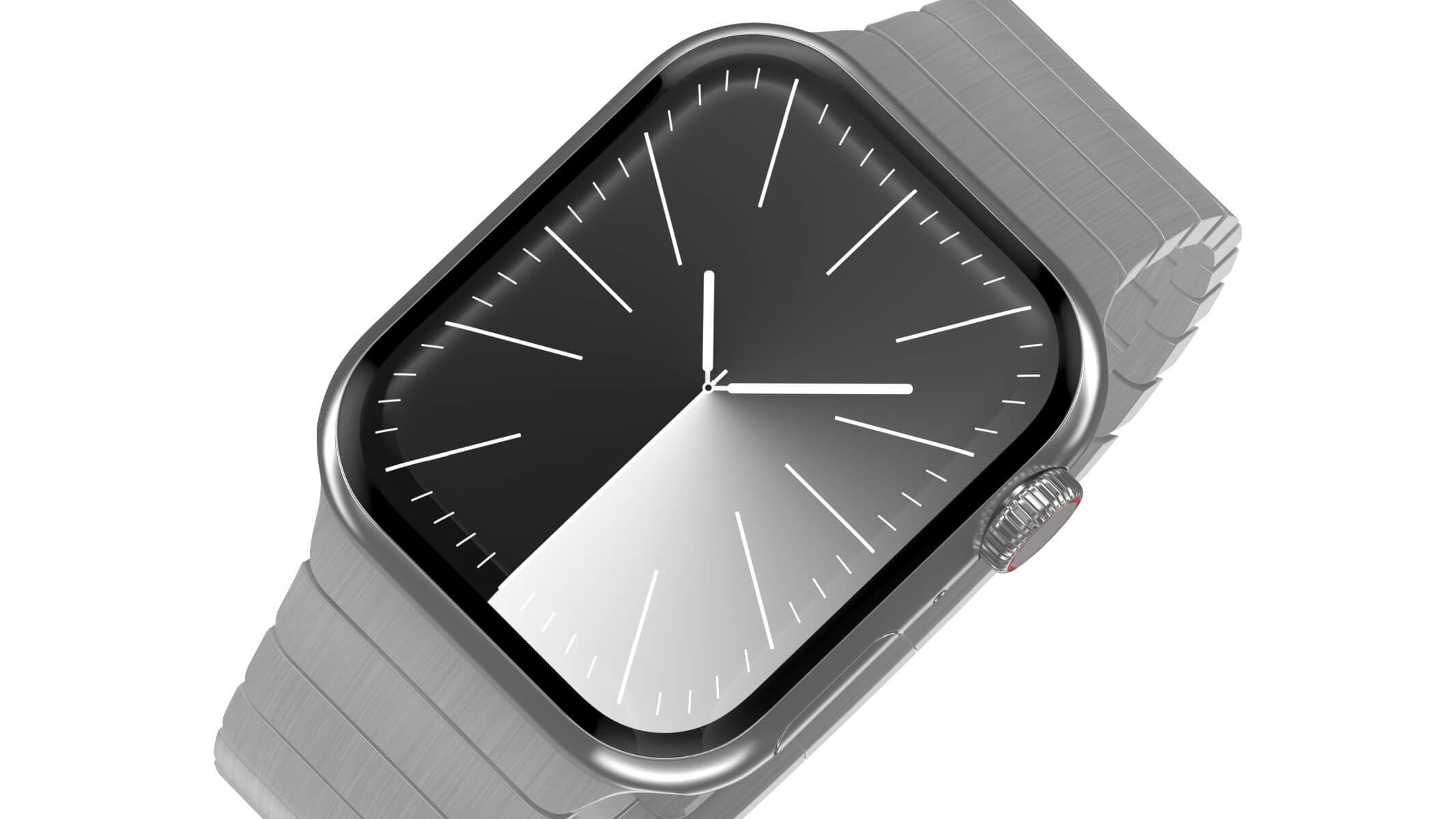 Apple Watch Series 9 Silver - 3D Model by frezzy