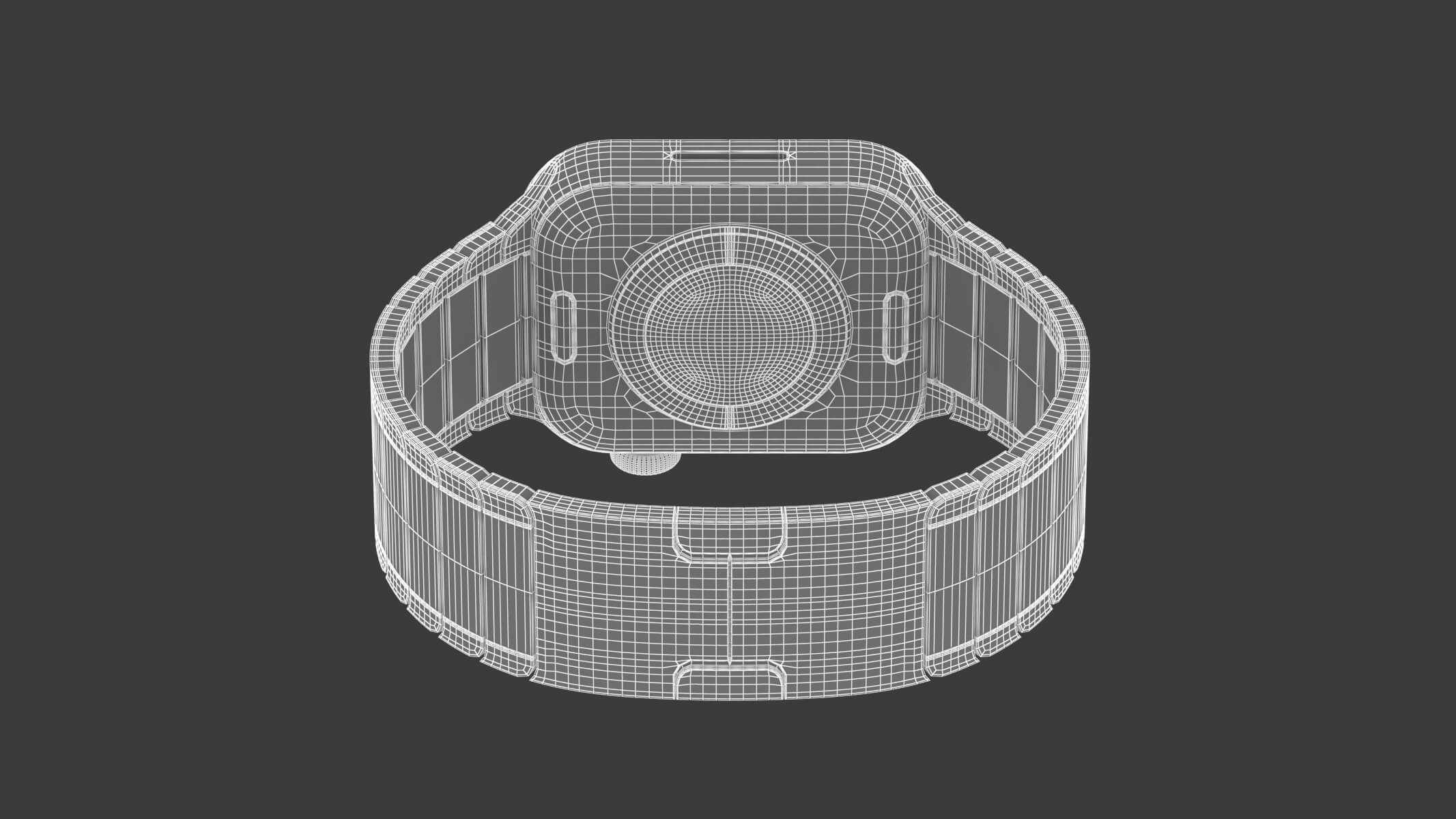 Apple Watch Series 9 Silver - 3D Model by frezzy