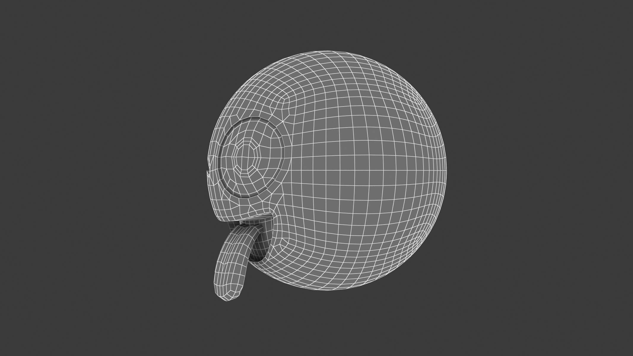 Winking Face With Tongue - 3D Model by frezzy