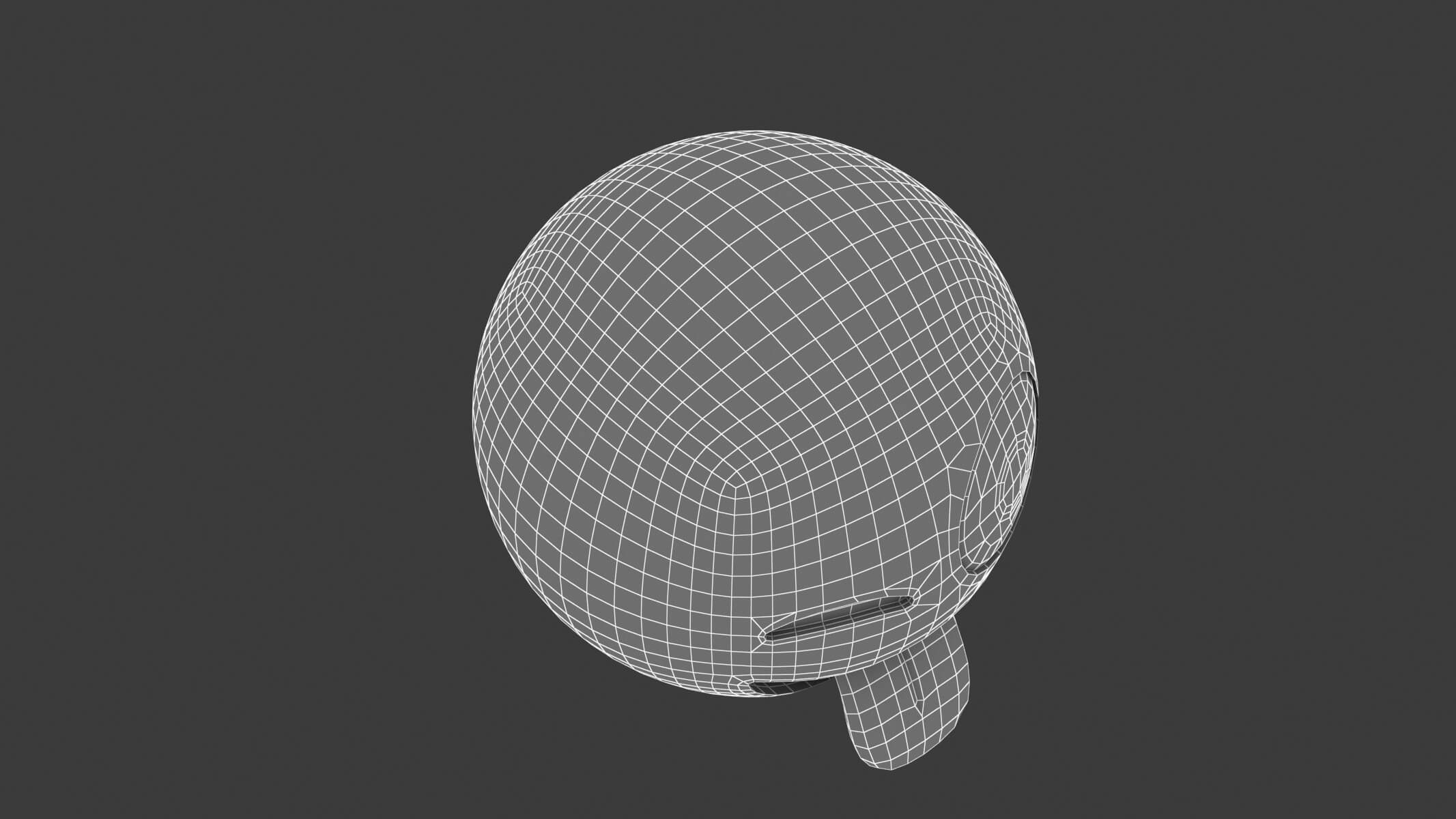 Winking Face With Tongue - 3D Model by frezzy