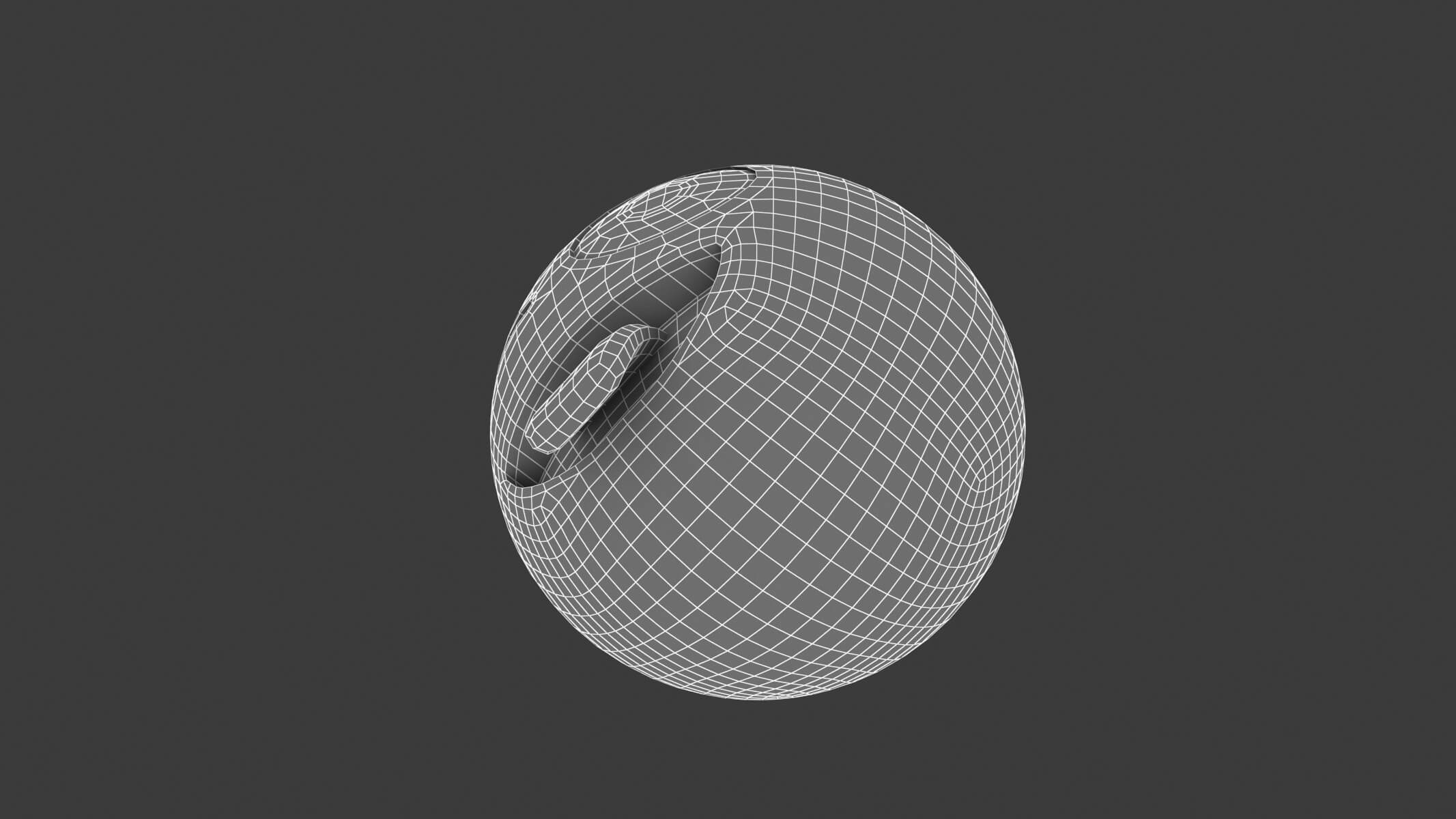 Winking Face With Tongue - 3D Model by frezzy