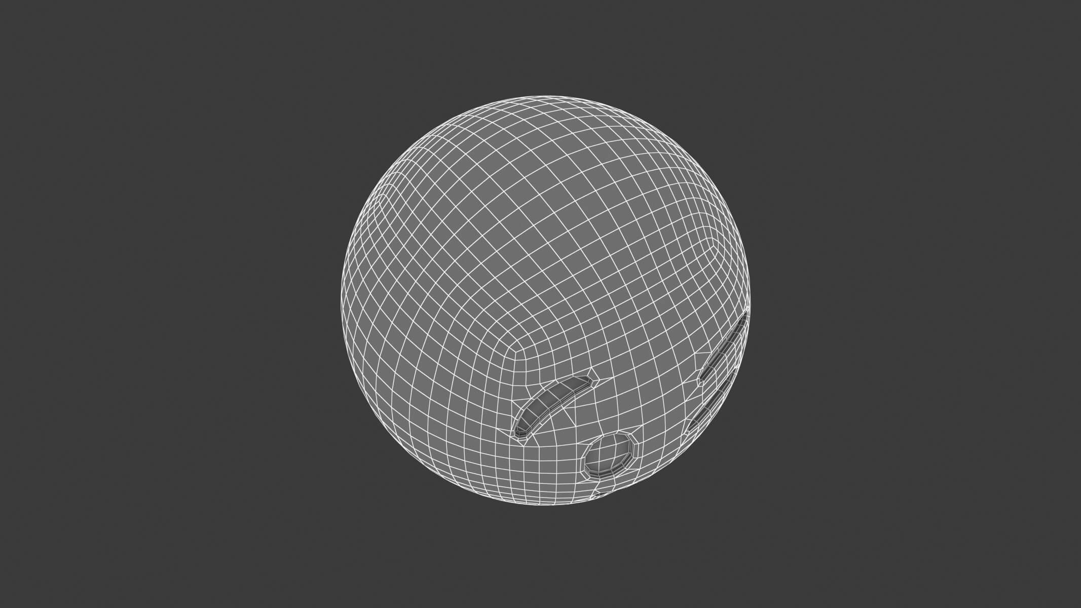 Winking Face - 3D Model by frezzy