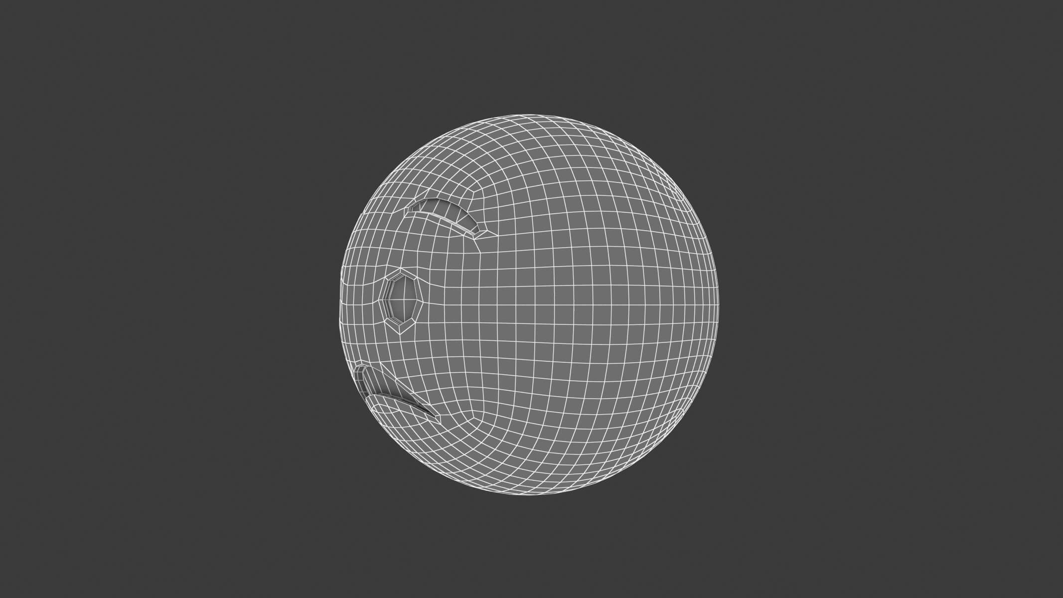 Worried Face - 3D Model by frezzy