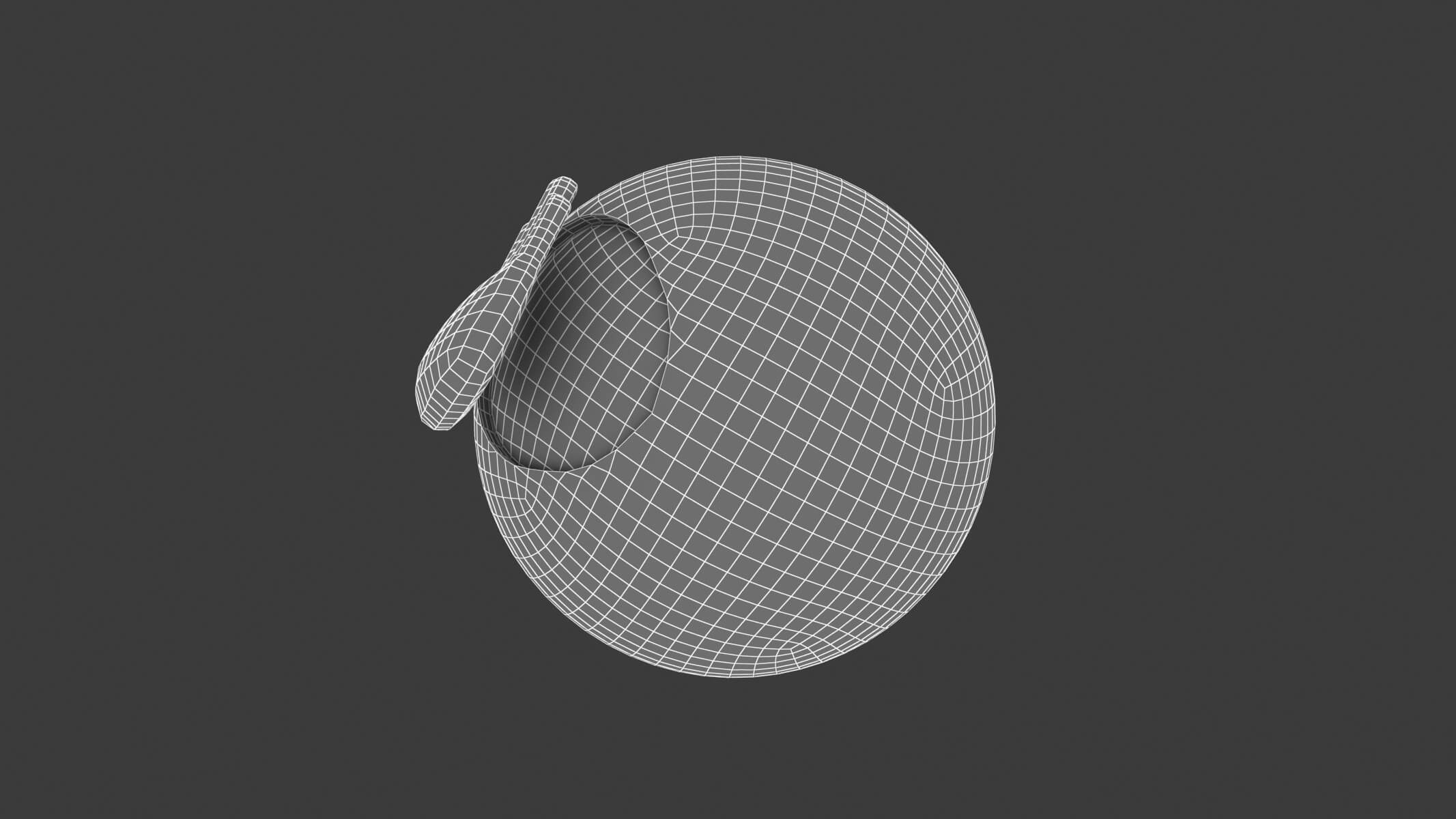 Yawning Face - 3D Model by frezzy