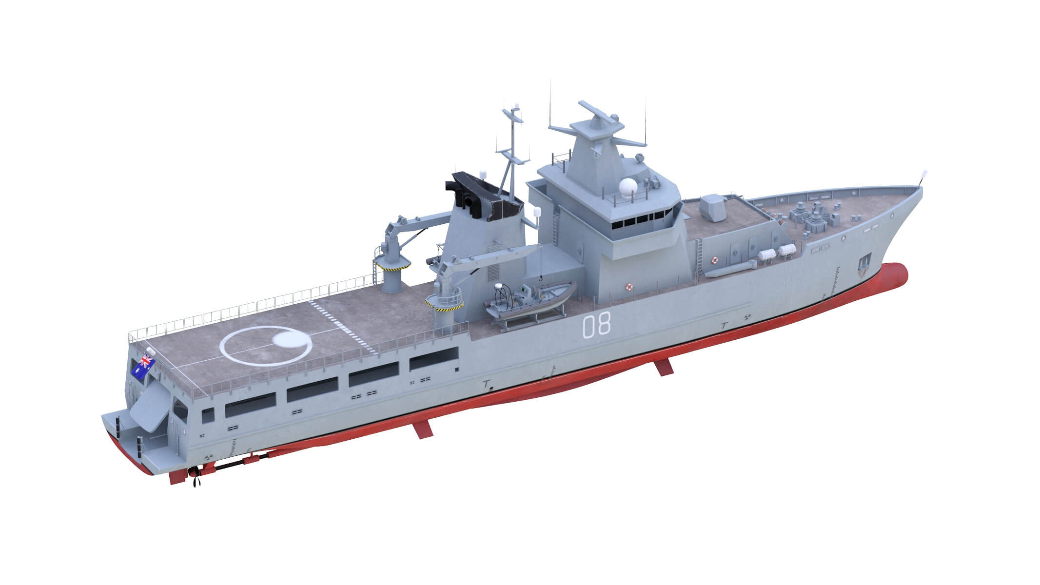 Arafura Class OPV - 3D Model by frezzy