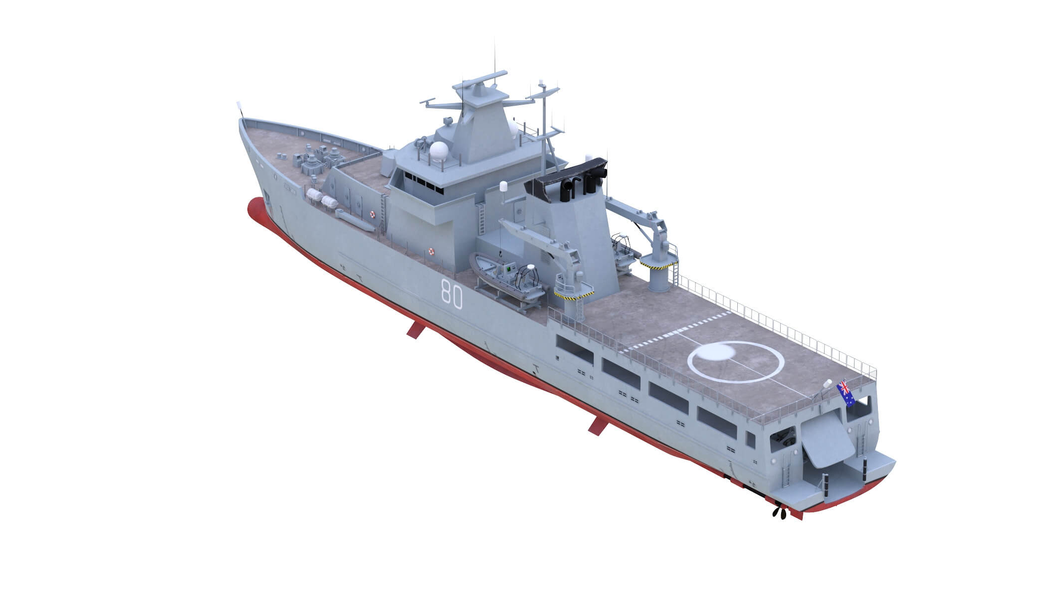 Arafura Class OPV - 3D Model by frezzy