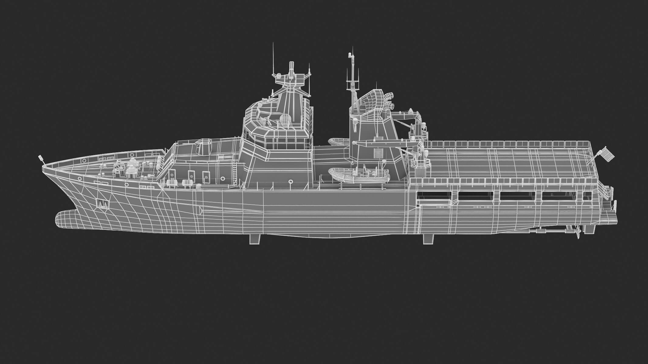 Arafura Class OPV - 3D Model by frezzy