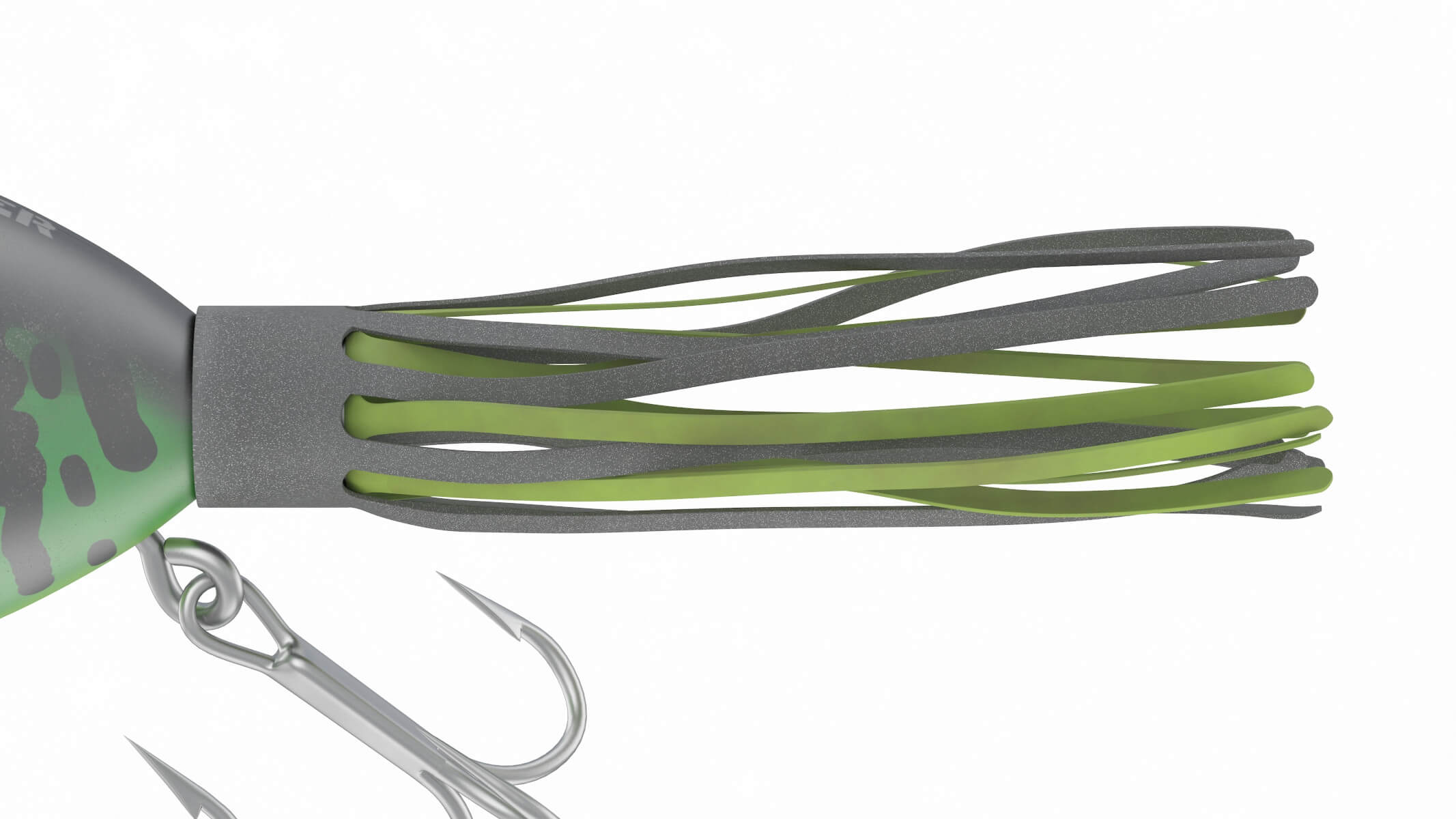 Arbogast Hula Popper Lure - 3D Model by frezzy