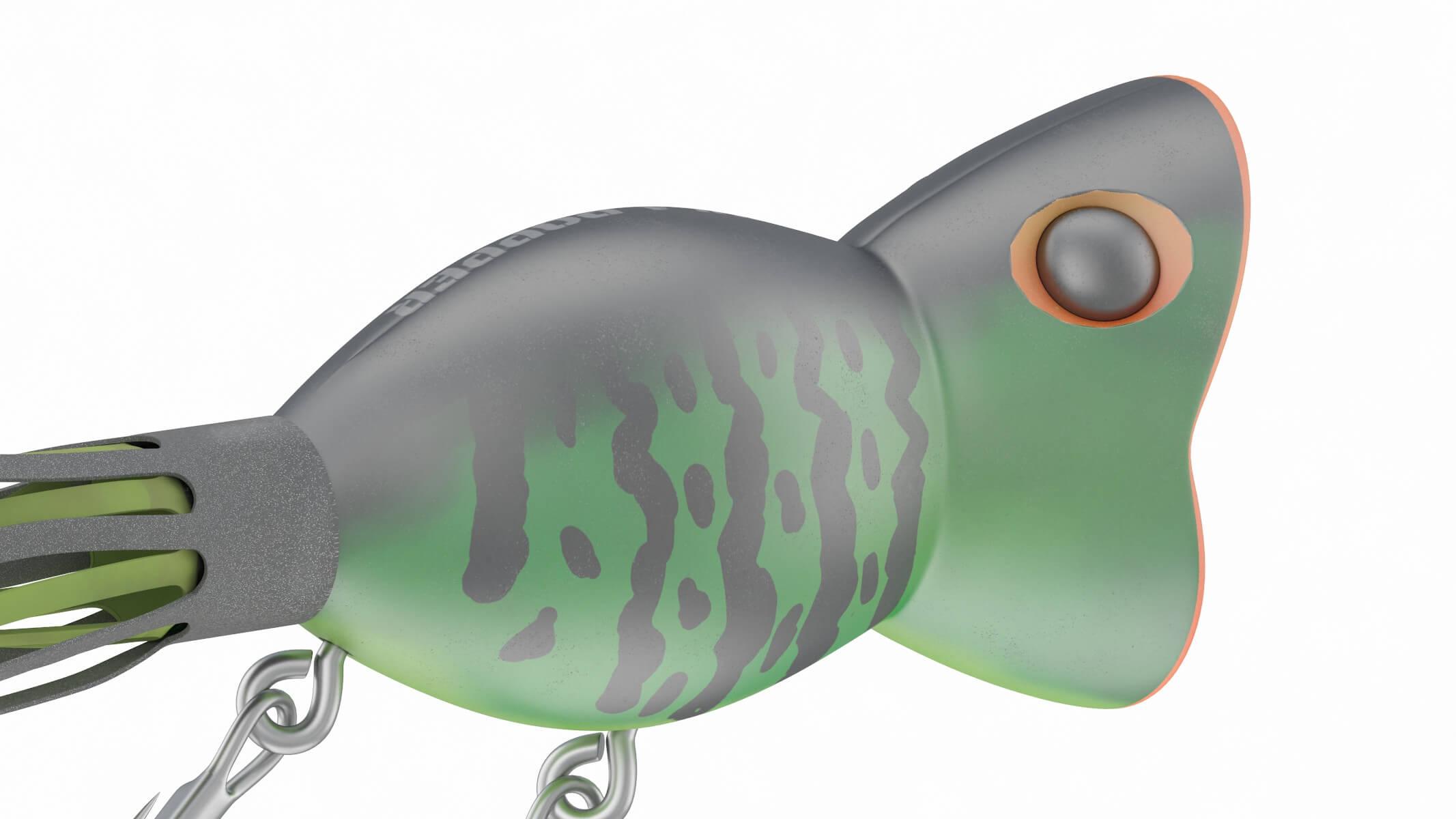 Arbogast Hula Popper Lure - 3D Model by frezzy