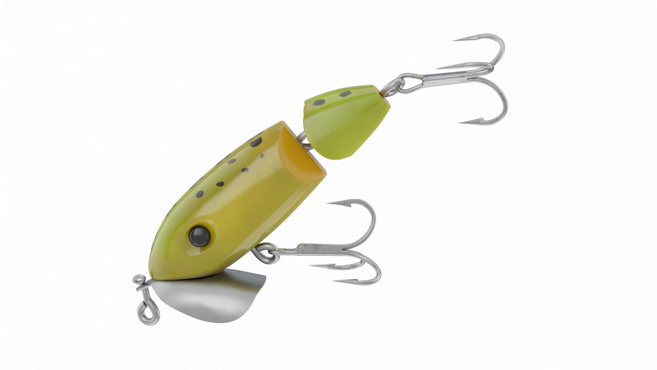 Arbogast Jointed Jitterbug Clicker - 3D Model by frezzy