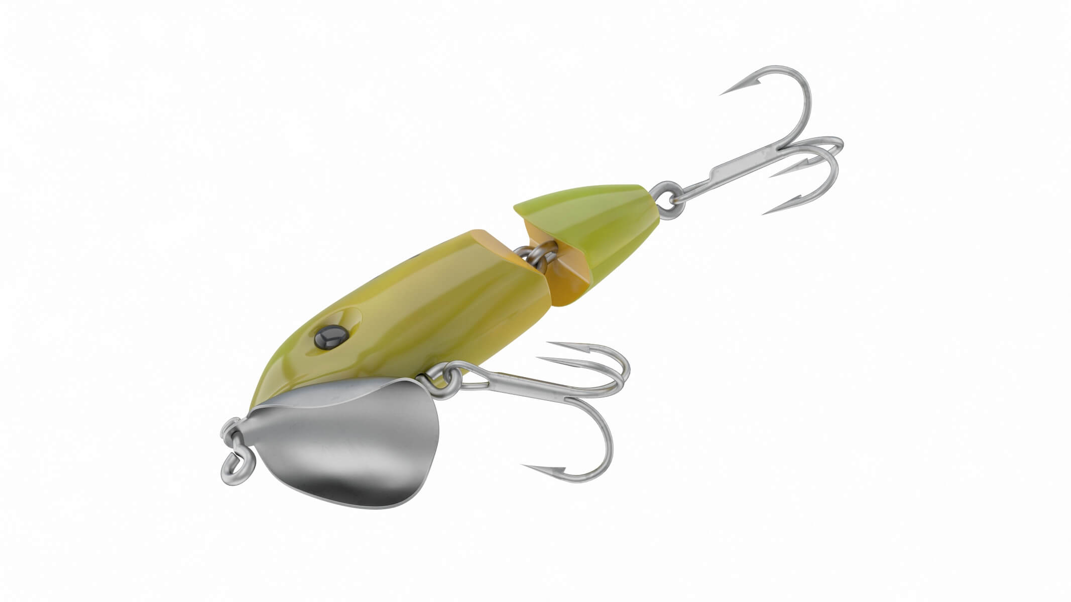 Arbogast Jointed Jitterbug Clicker - 3D Model by frezzy