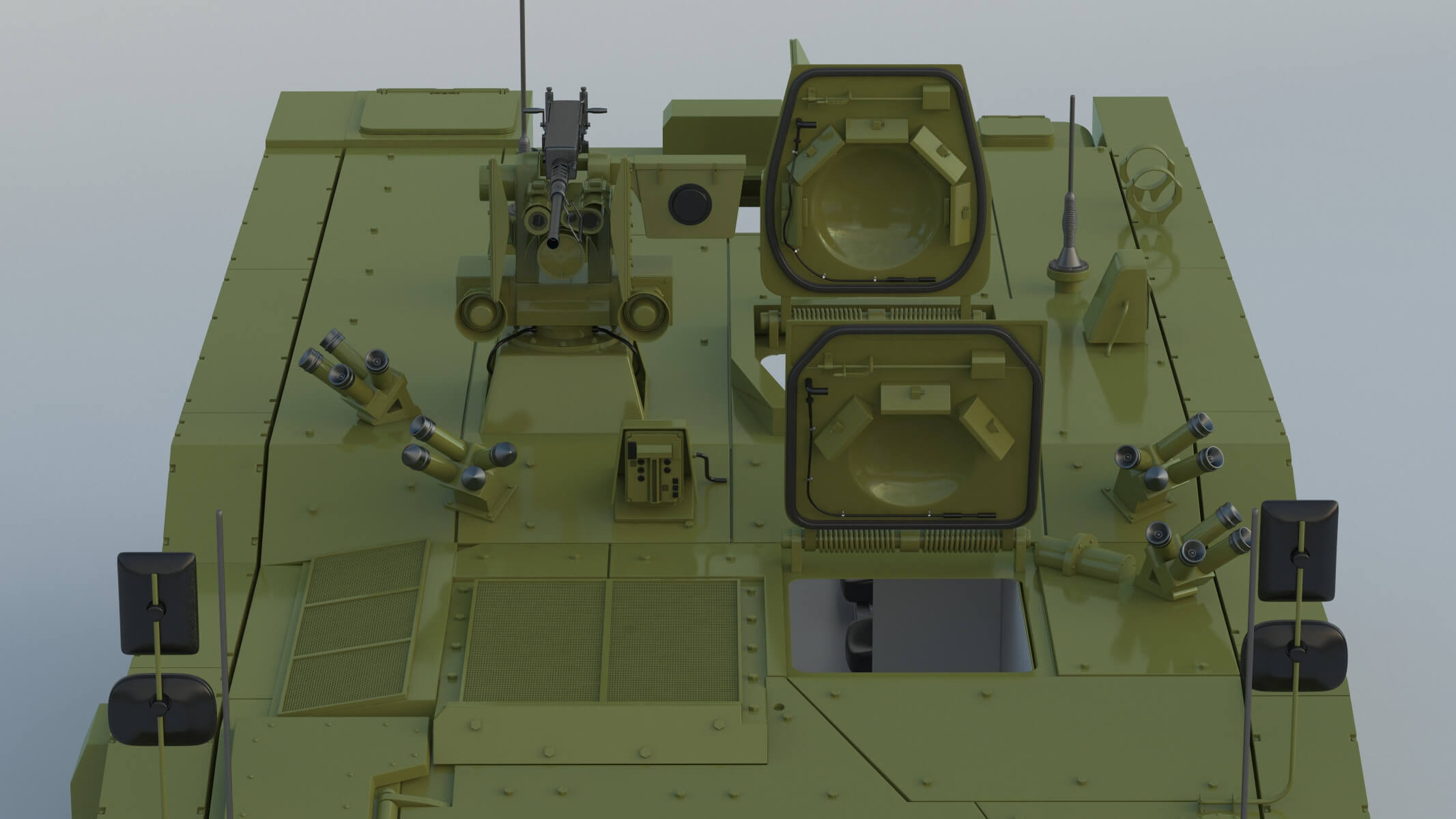 Ares Armored Vehicle - 3D Model by frezzy