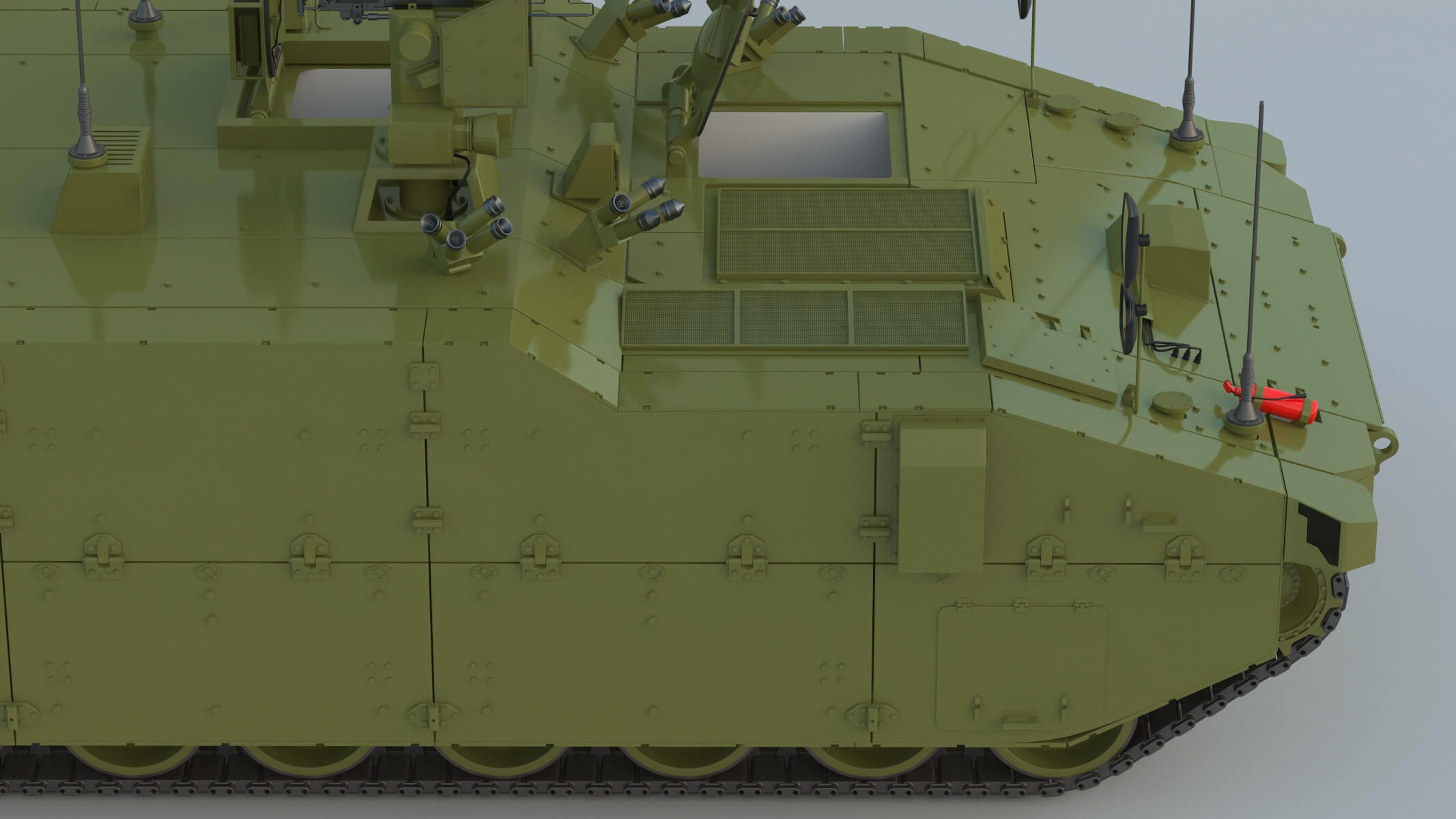 Ares Armored Vehicle - 3D Model by frezzy