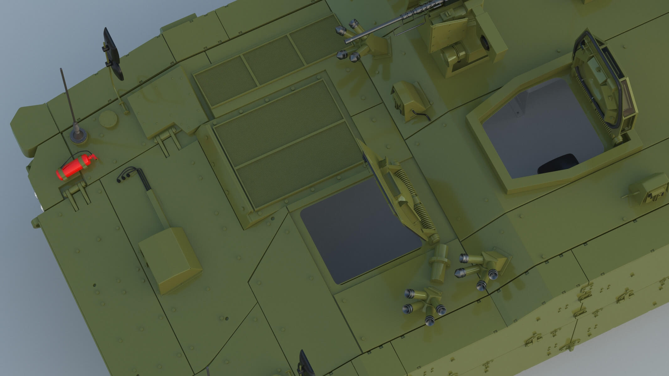 Ares Armored Vehicle - 3D Model by frezzy