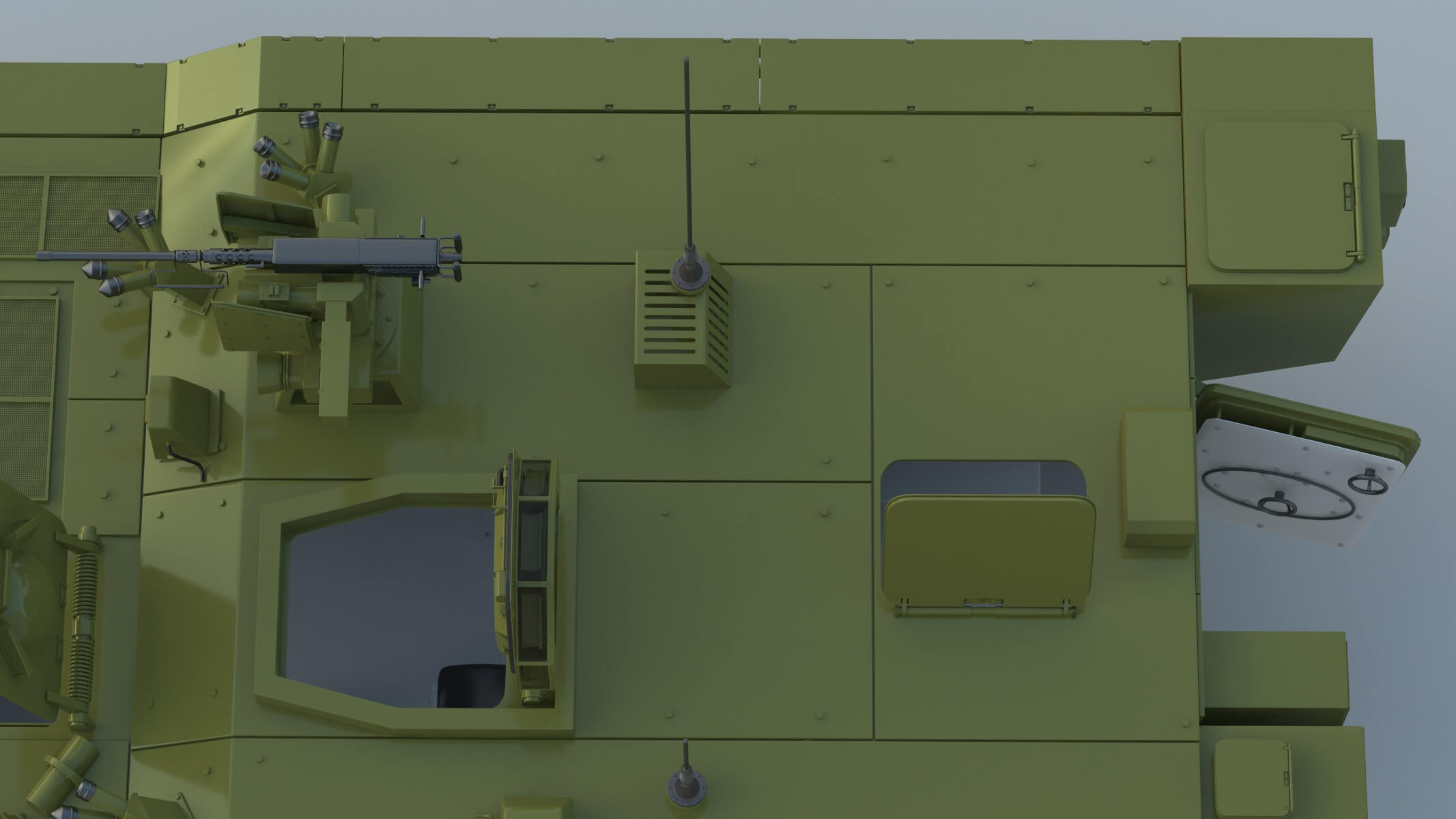 Ares Armored Vehicle - 3D Model by frezzy